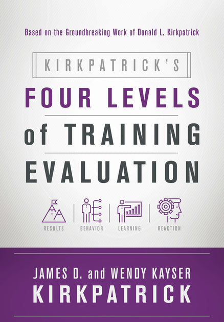 Kirkpatrick's Four Levels of Training Evaluation – indiepubs